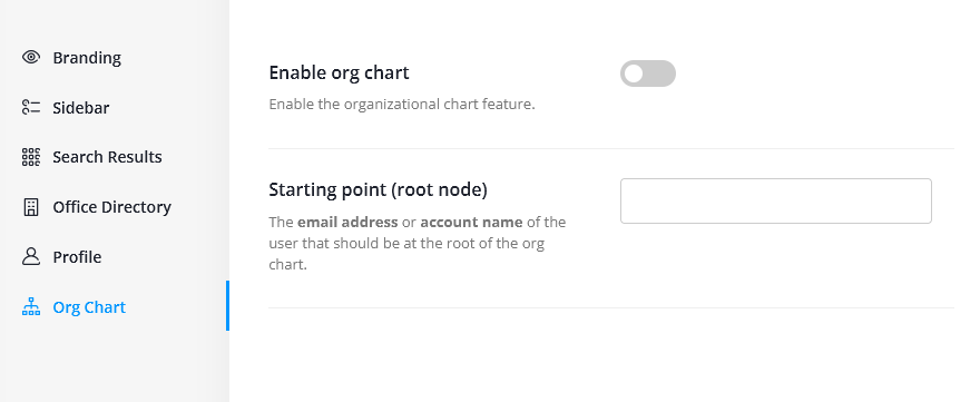 Org Chart Updates (Oct 2021) | OneDirectory