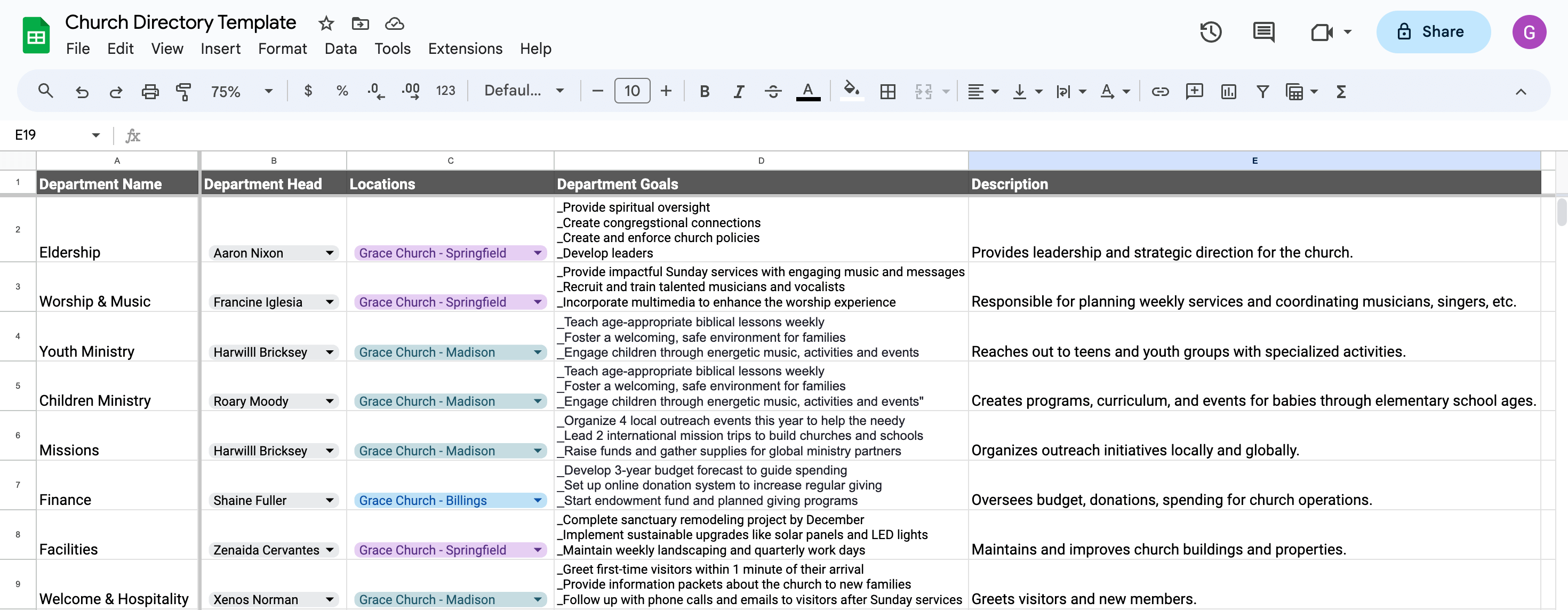How to Build a Church Directory (Plus Free Template)