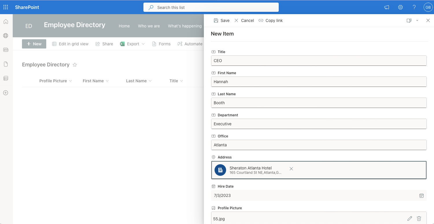 How to Build a SharePoint Employee Directory with Pictures