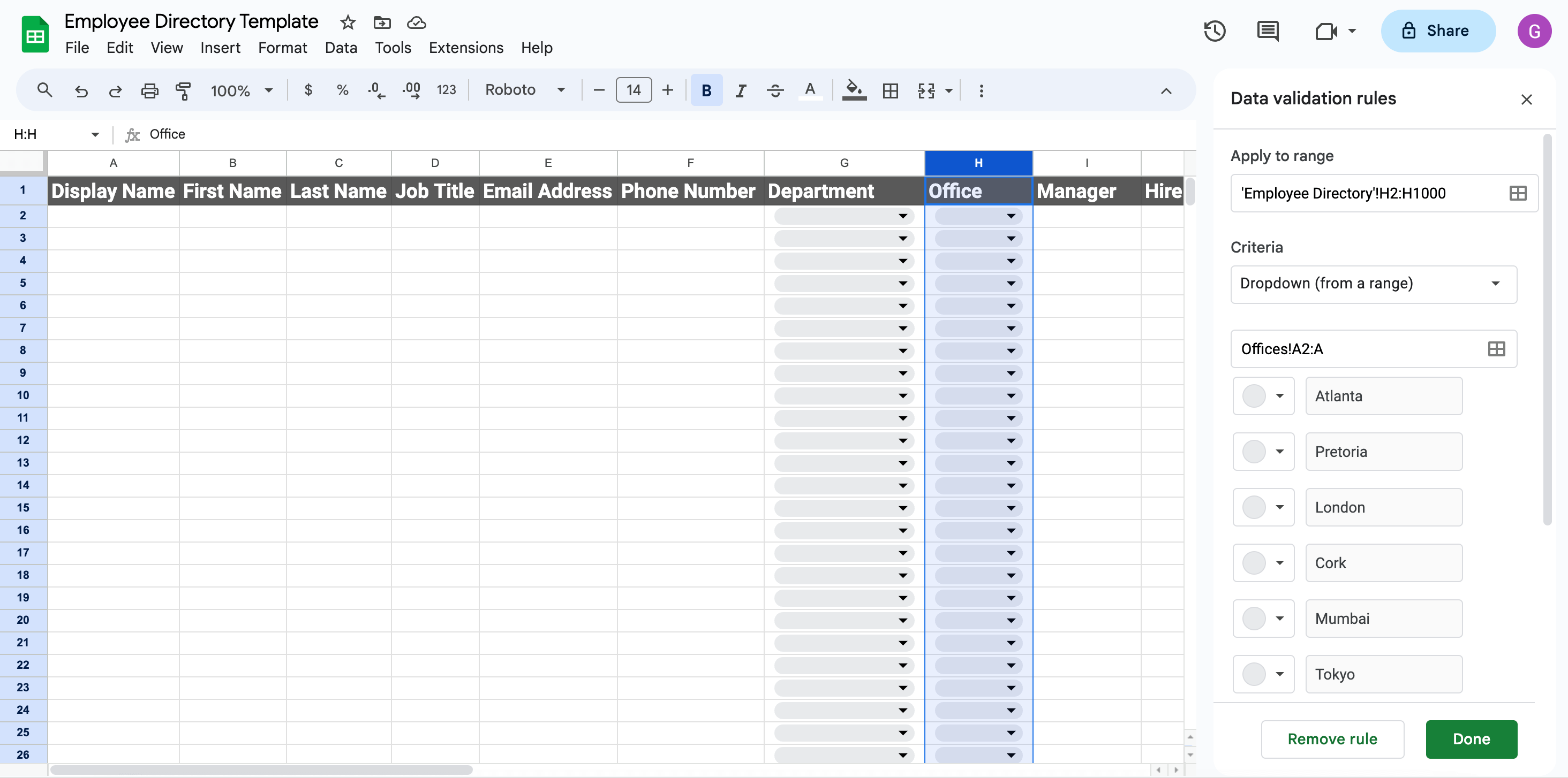 How to Build Your Employee Directory in Google Sheets (Plus Free Template)